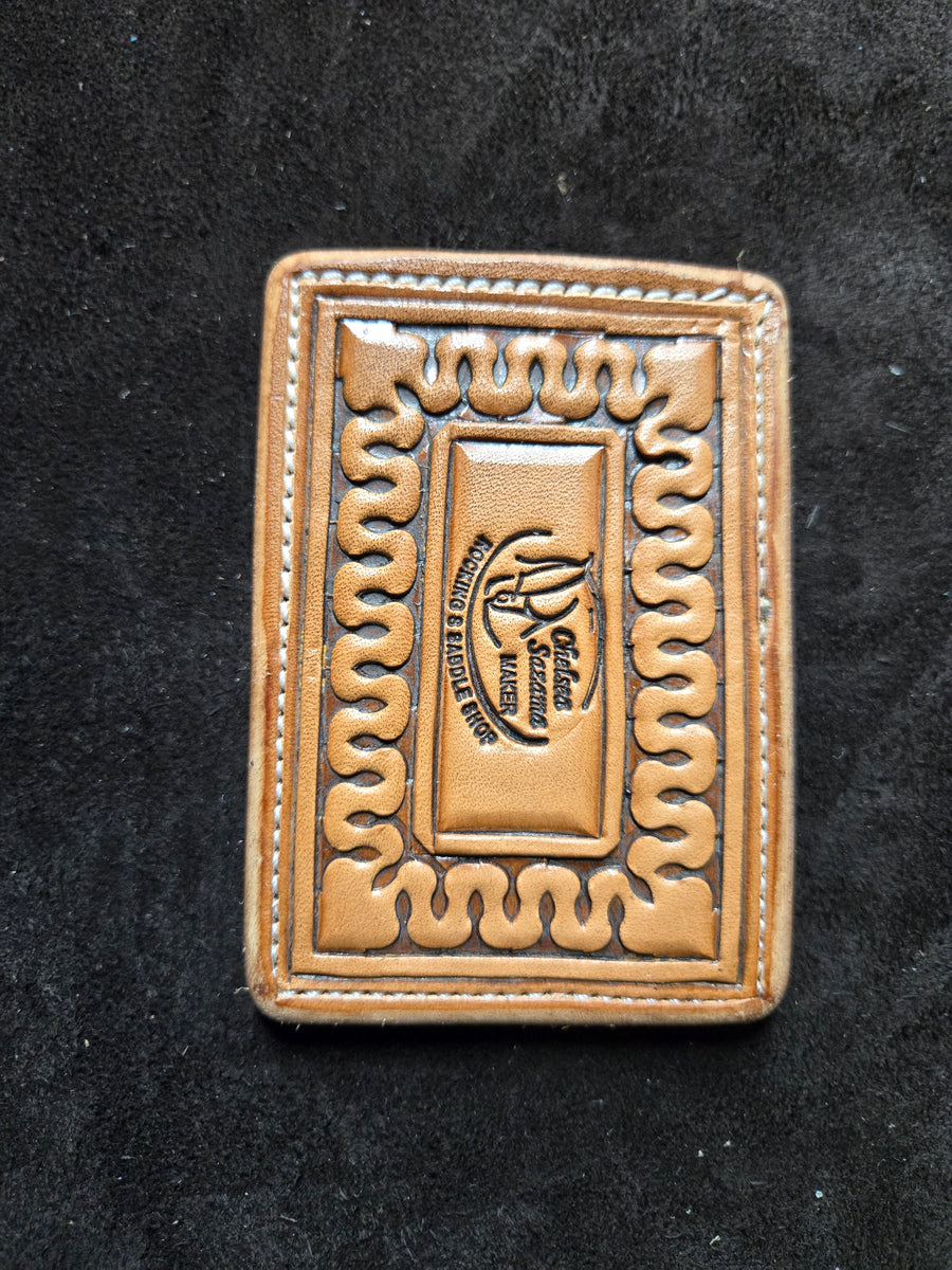 #20 Credit Card Holder – Rocking S Saddle Shop